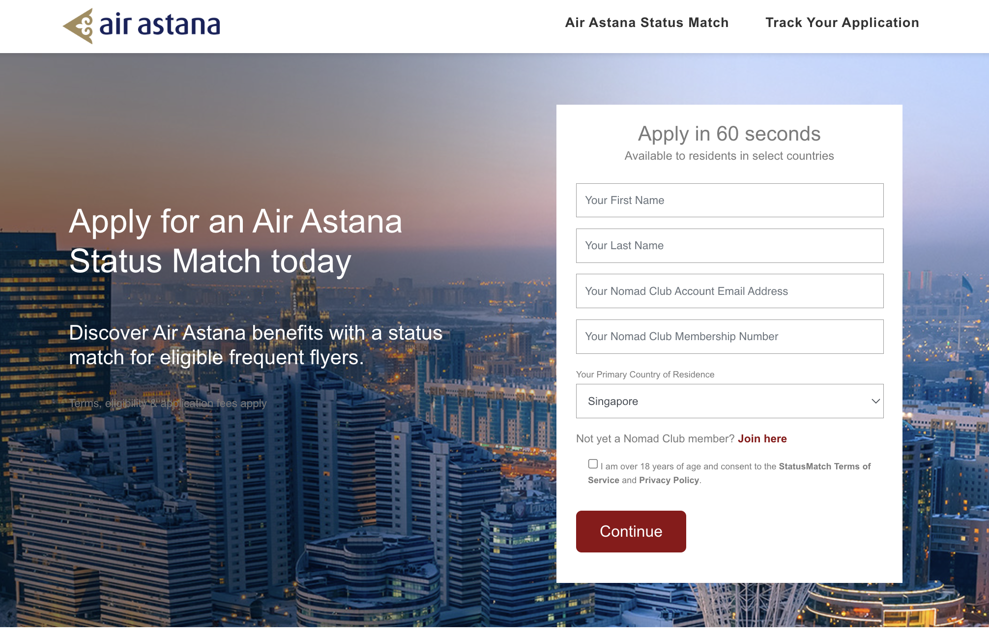 Nomad Club Status Match